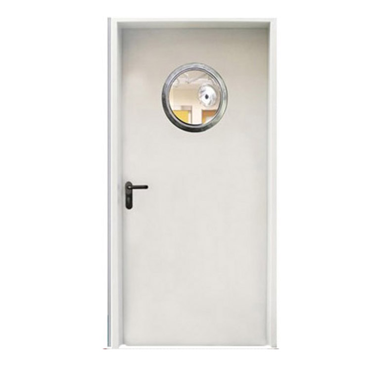 Single Leaves Fire Rated Steel Door with Vision Panel - Buy fireproof ...